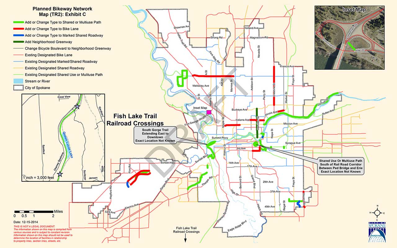 Changes could be coming to Spokane’s Master Bike Plan - City of Spokane ...