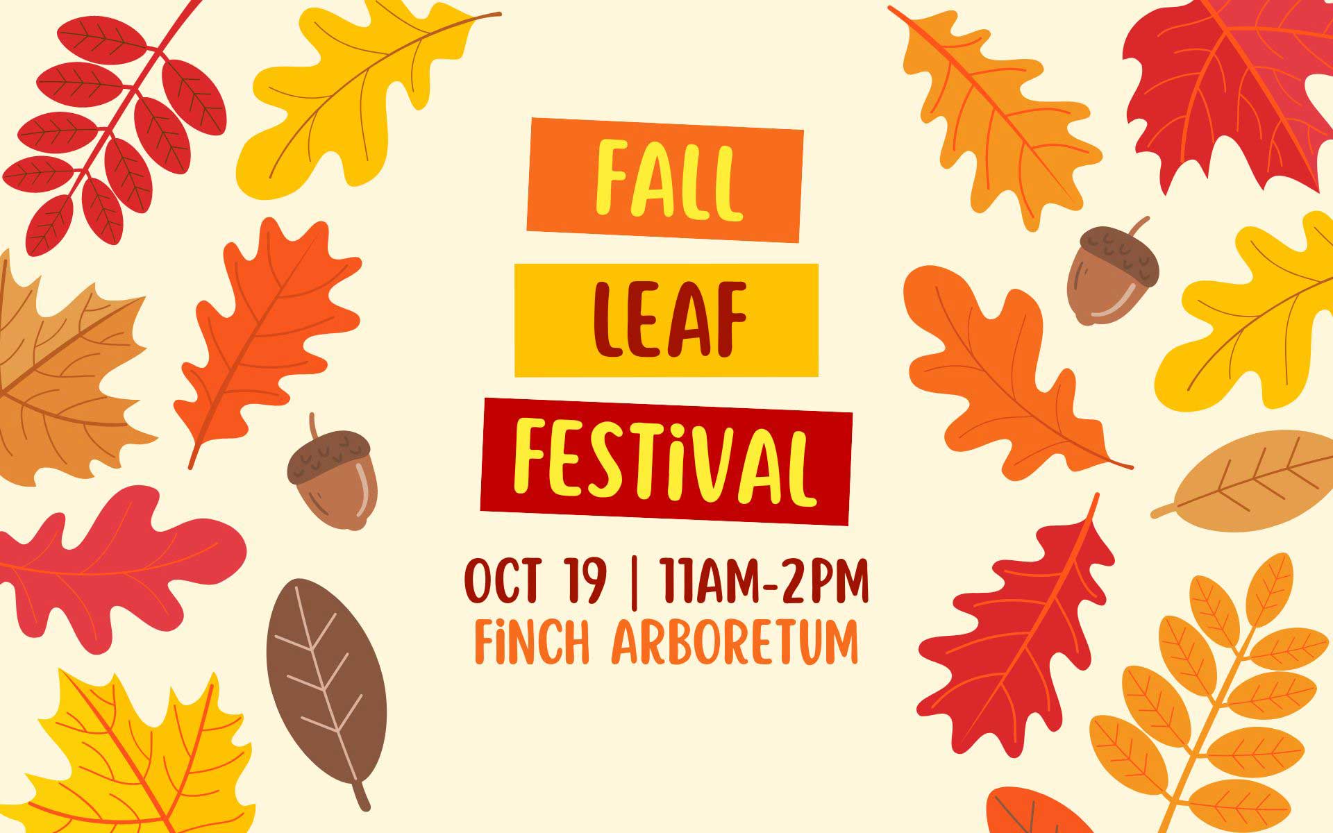 Fall Leaf Festival Returns to Finch Arboretum - City of Spokane, Washington