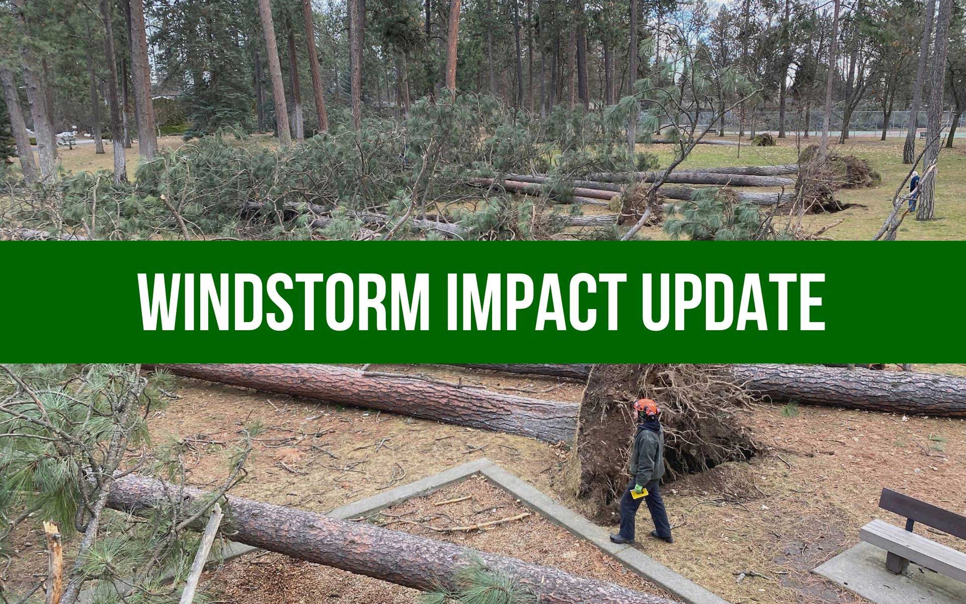 Parks continues storm clean-up - City of Spokane, Washington