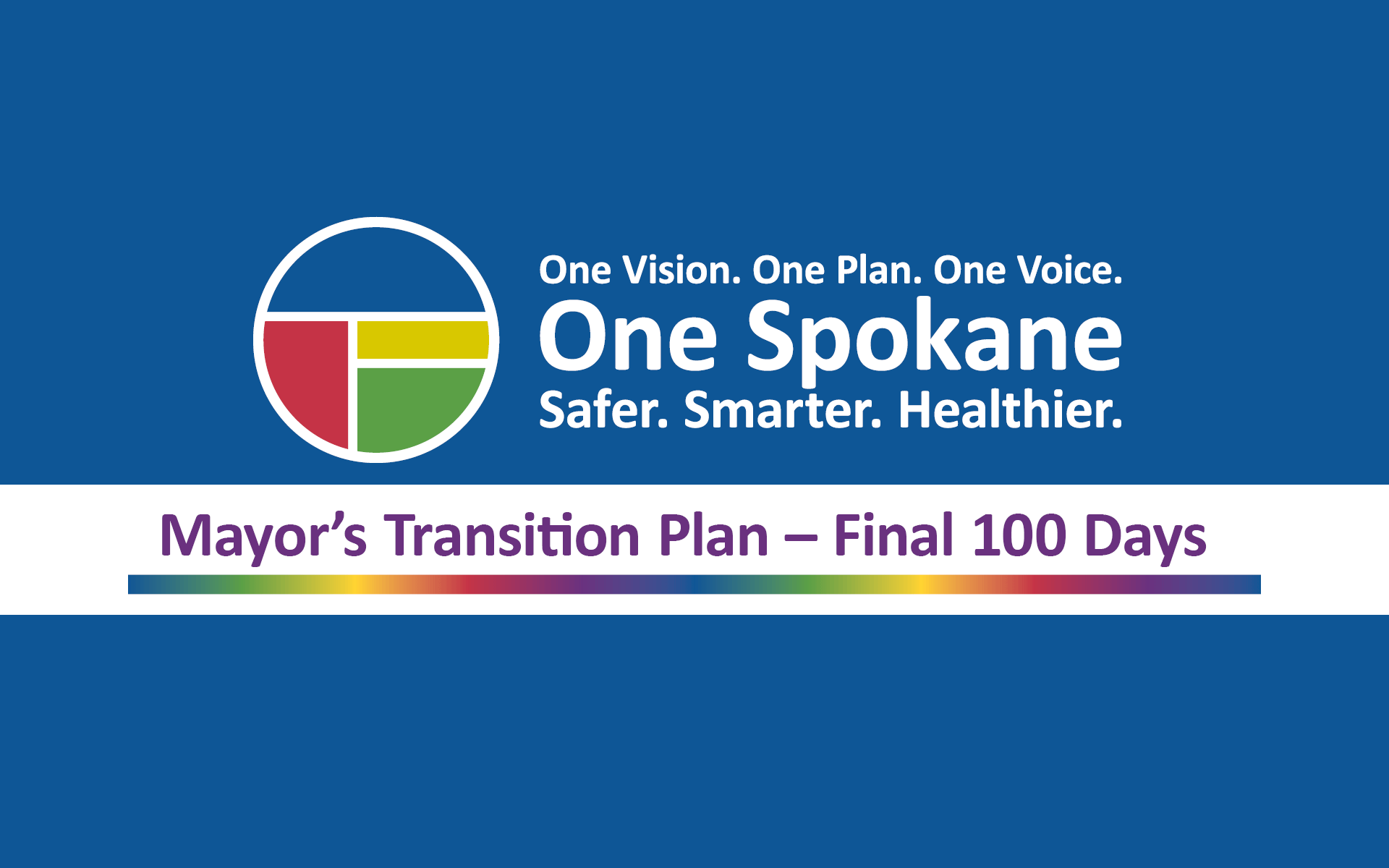 Mayor Condon Outlines Transition Plan - City of Spokane, Washington