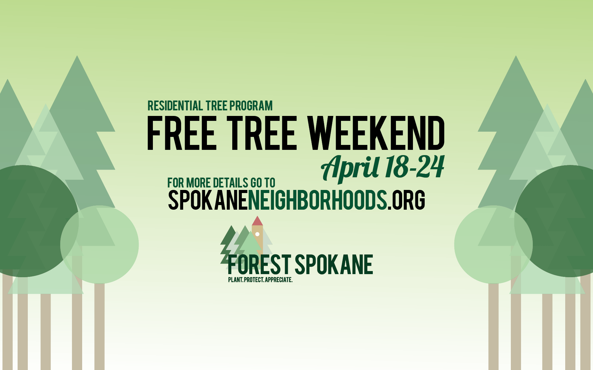 1,000 more free trees are available! - City of Spokane, Washington