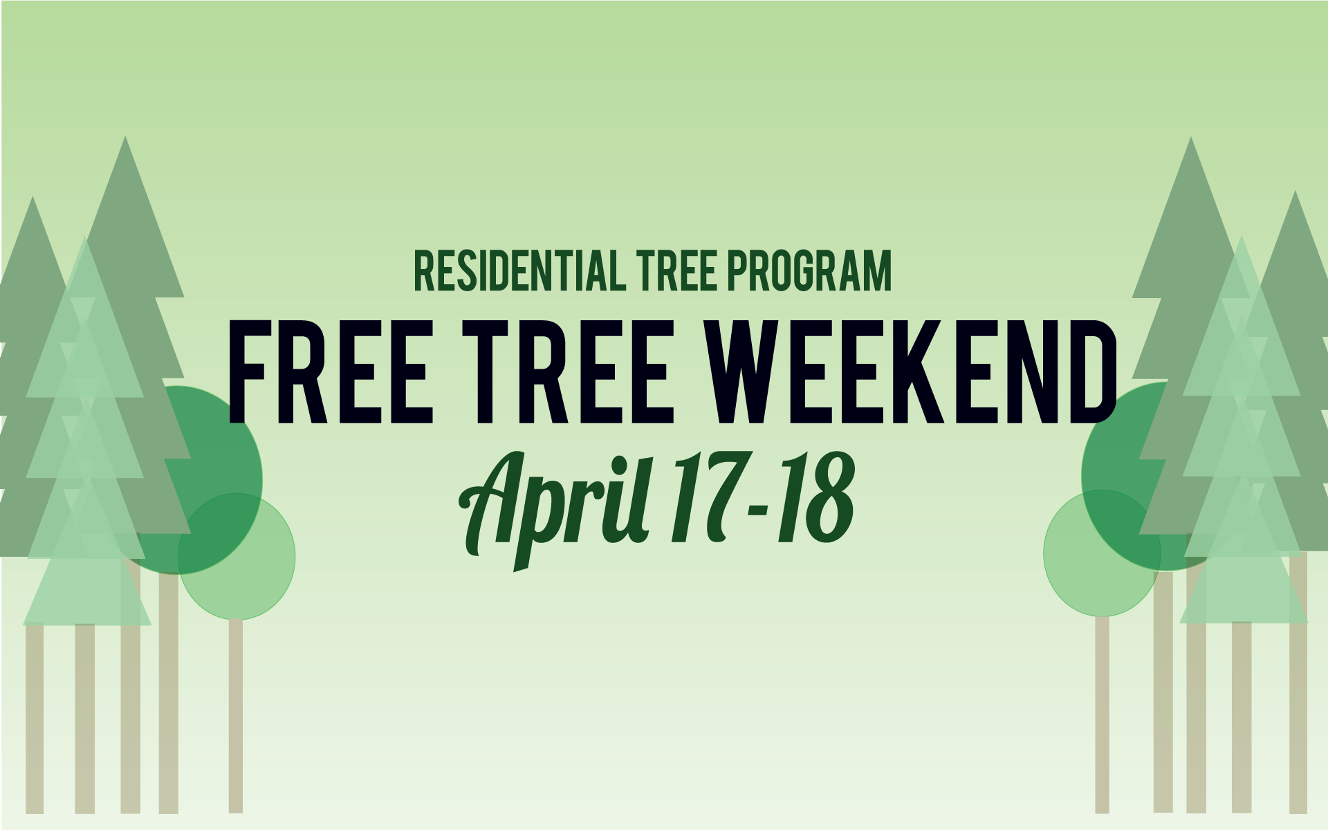 Forest Spokane is giving away 2,000 trees! - City of Spokane, Washington