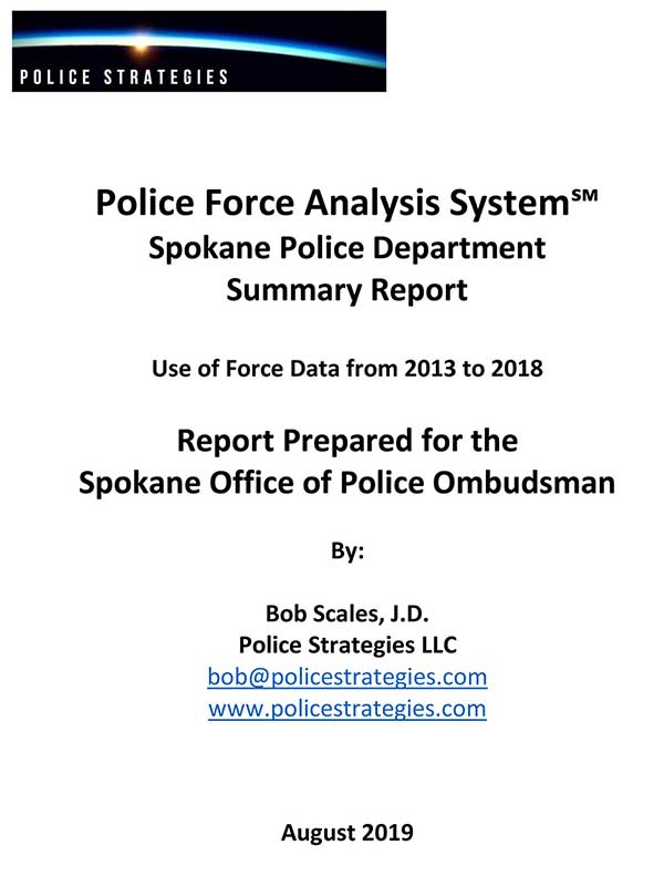 Use of Force Analysis - City of Spokane, Washington