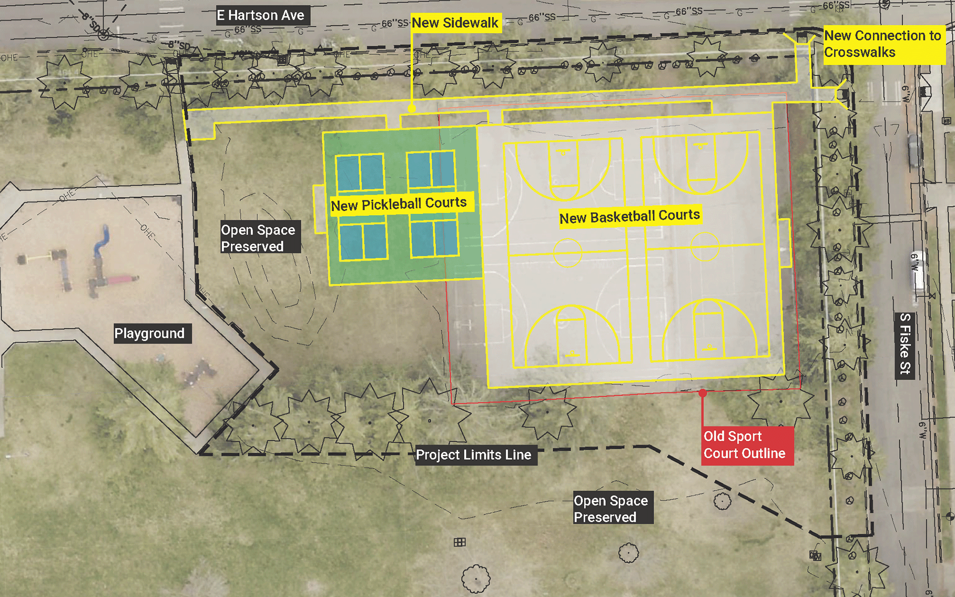 Underhill Park Sport Court Renovation - City of Spokane, Washington