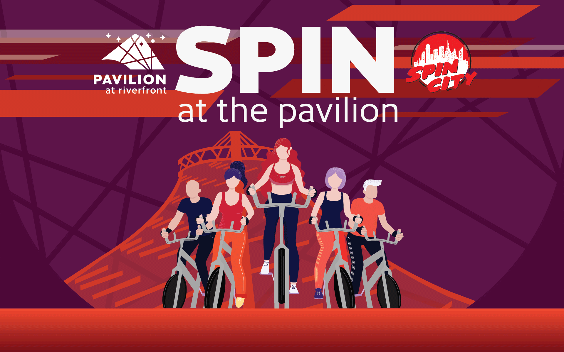 Spin Classes at the Pavilion - City of Spokane, Washington