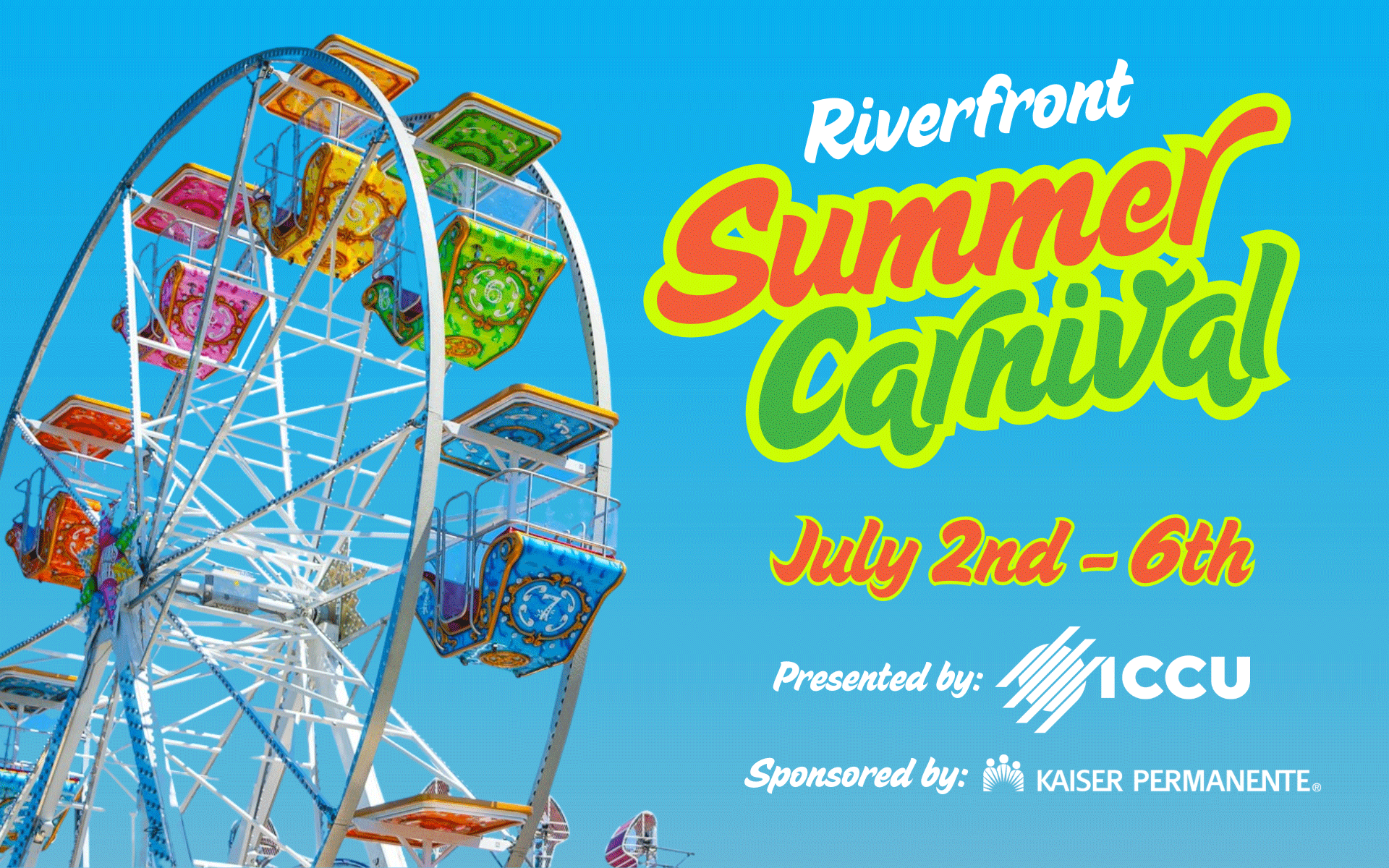 Riverfront Summer Carnival presented by ICCU - City of Spokane, Washington