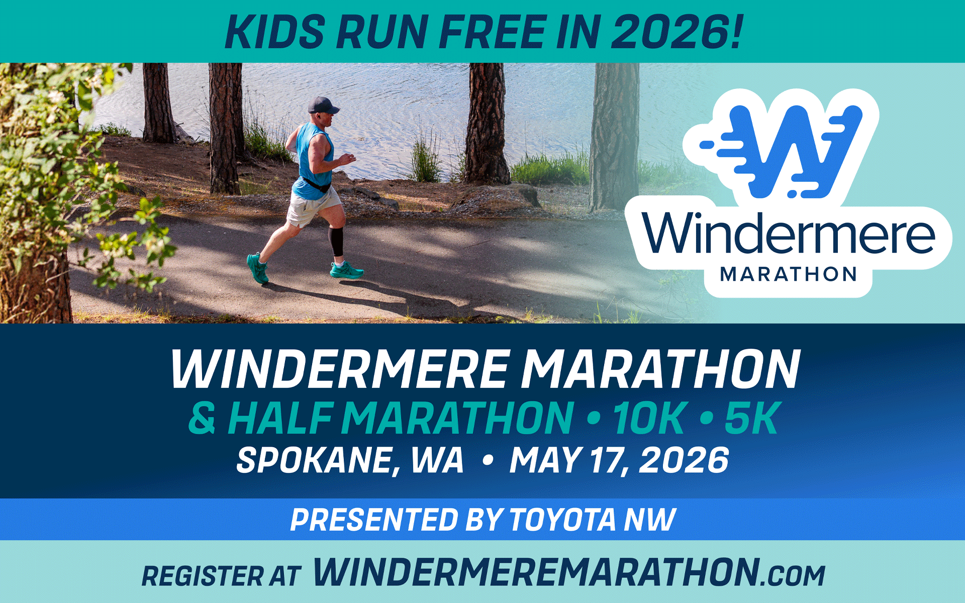Windermere Marathon - City of Spokane, Washington