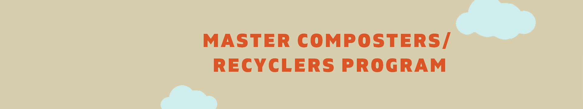 Become a Master Composter/Recycler - City of Spokane, Washington