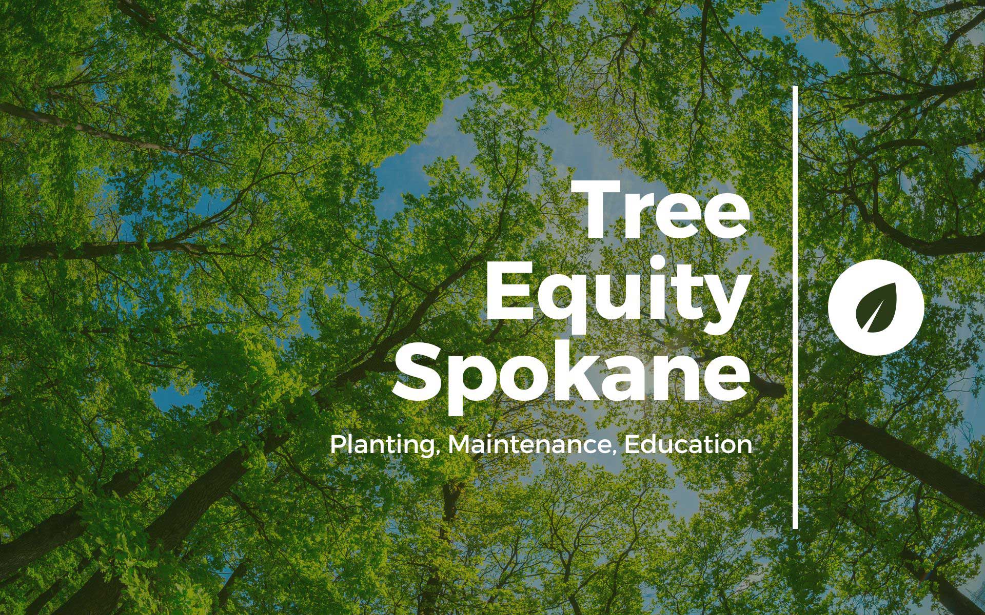 Tree Equity Spokane - City of Spokane, Washington