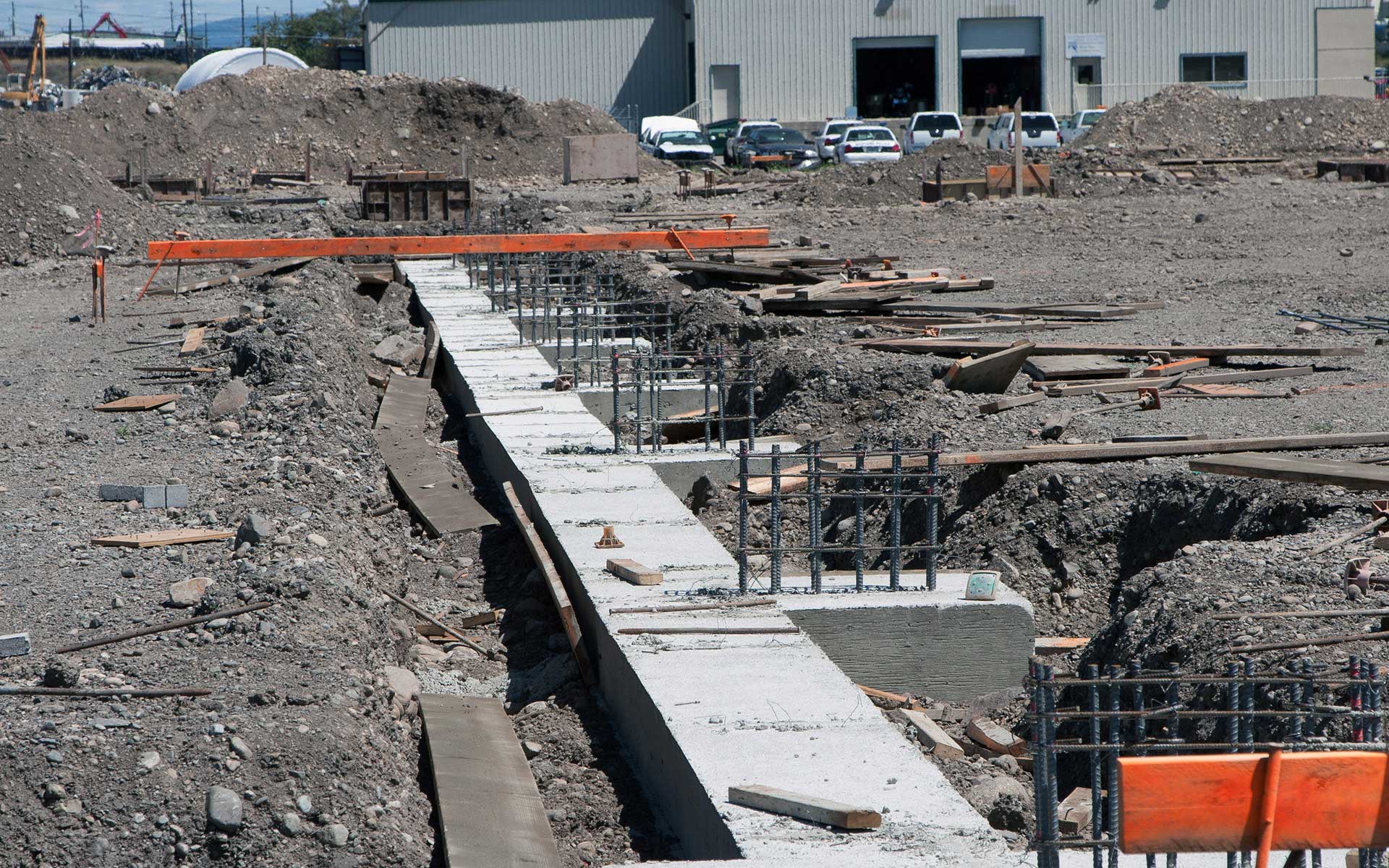 Nelson Service Center begins to take shape - City of Spokane, Washington