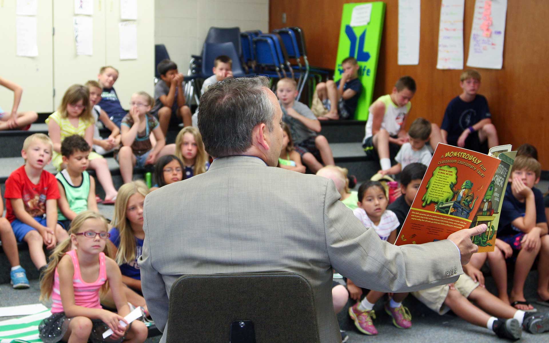 Students Enjoy Story Time With Mayor Condon - City of Spokane, Washington