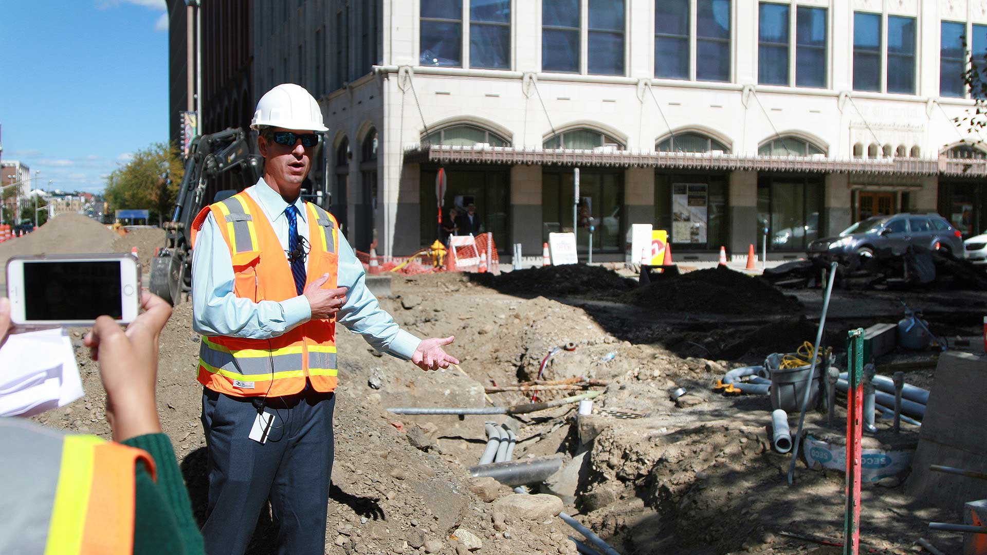 Pavement starts on Lincoln/Monroe project - City of Spokane, Washington