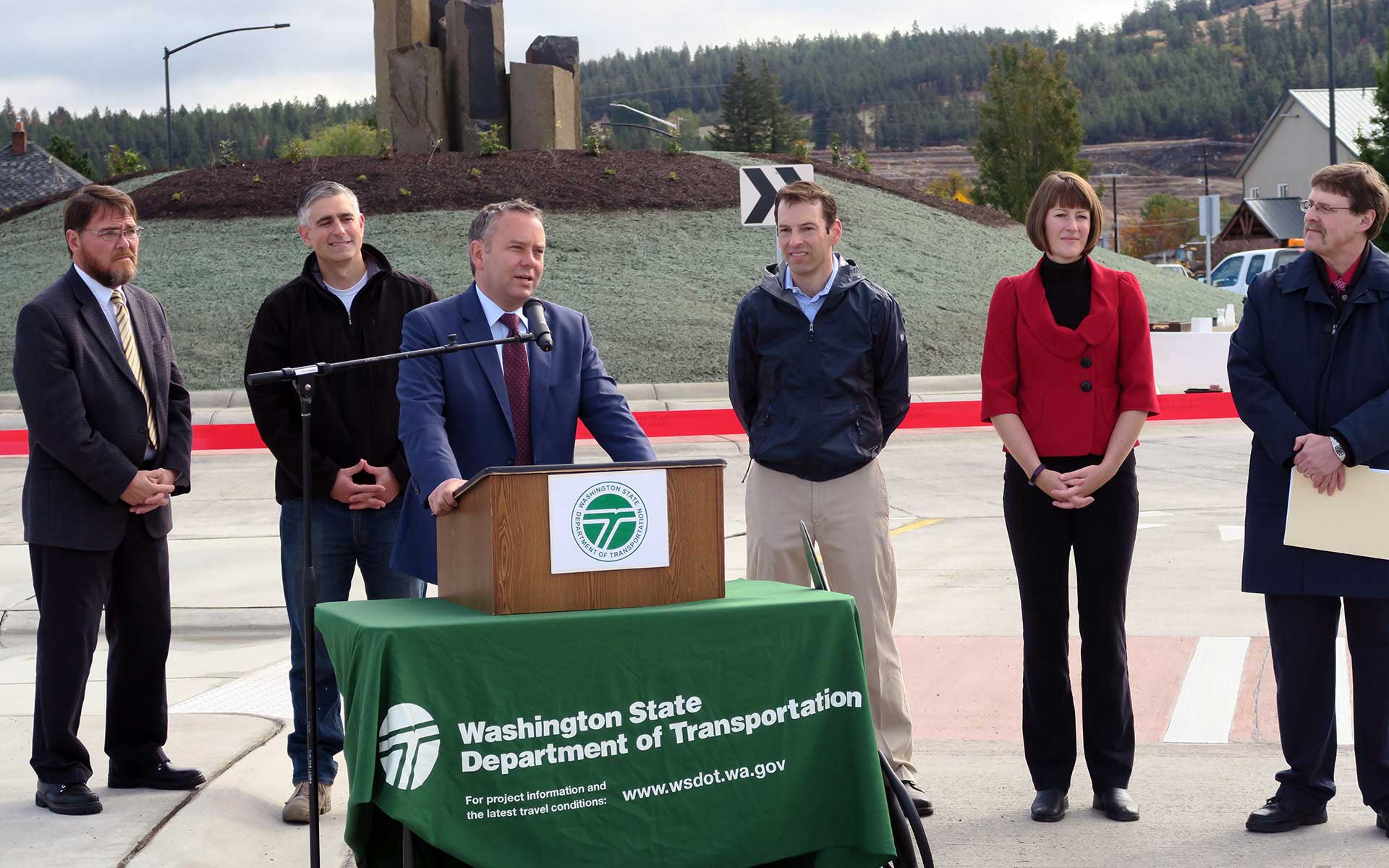 Wellesley Avenue Roundabout Grand Opening - City of Spokane, Washington