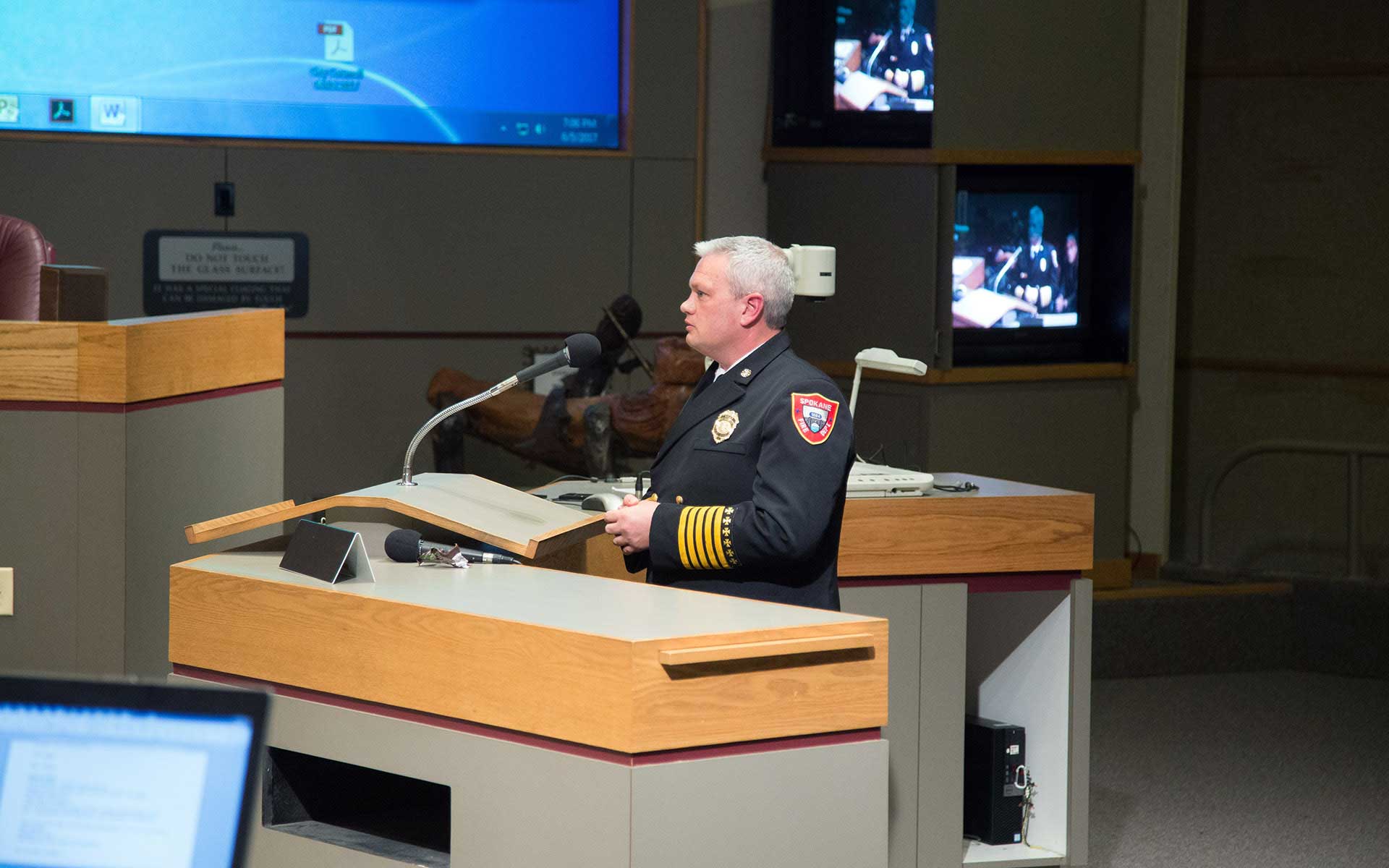 Schaeffer unanimously confirmed as fire chief - City of Spokane, Washington