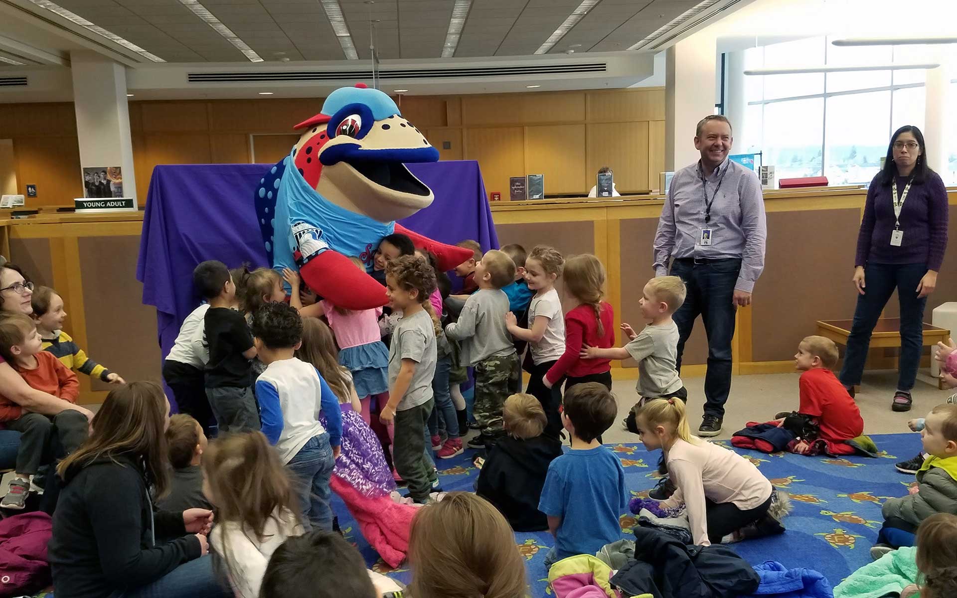 Ribby, the Mayor and a Magnet Wall! - City of Spokane, Washington