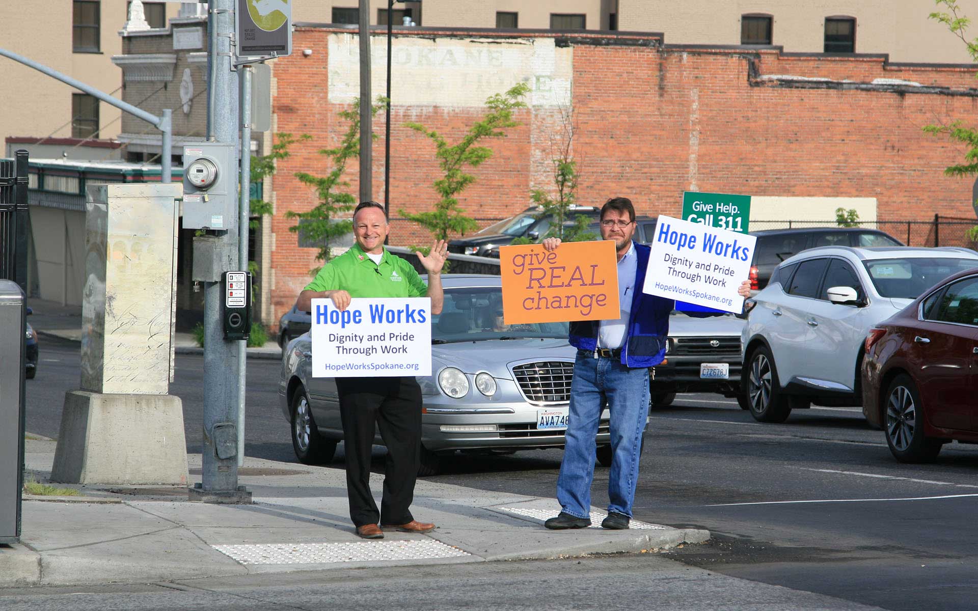 Reintroducing the Give Real Change and Hope Works Programs - City of ...