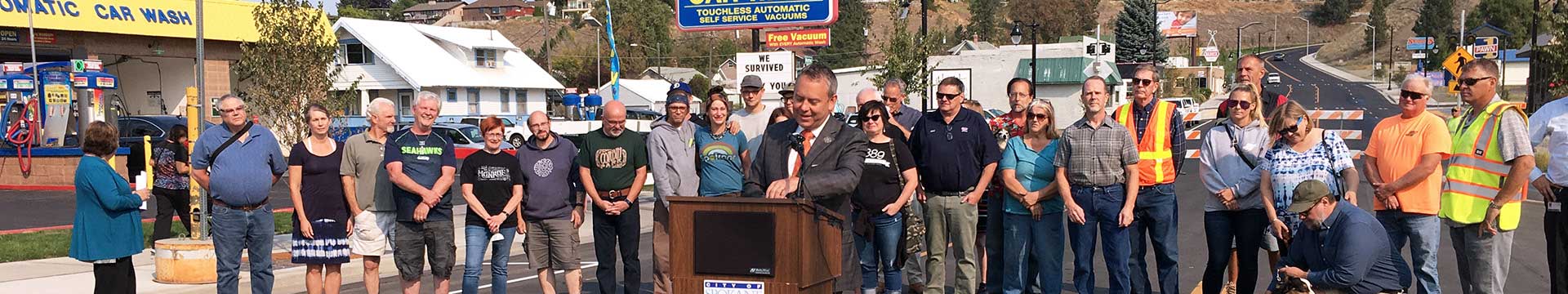 North Monroe Corridor Opens Early - City of Spokane, Washington