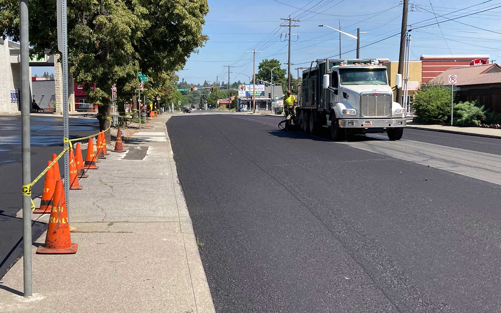 Managing Street Health with Micro-surfacing - City of Spokane, Washington