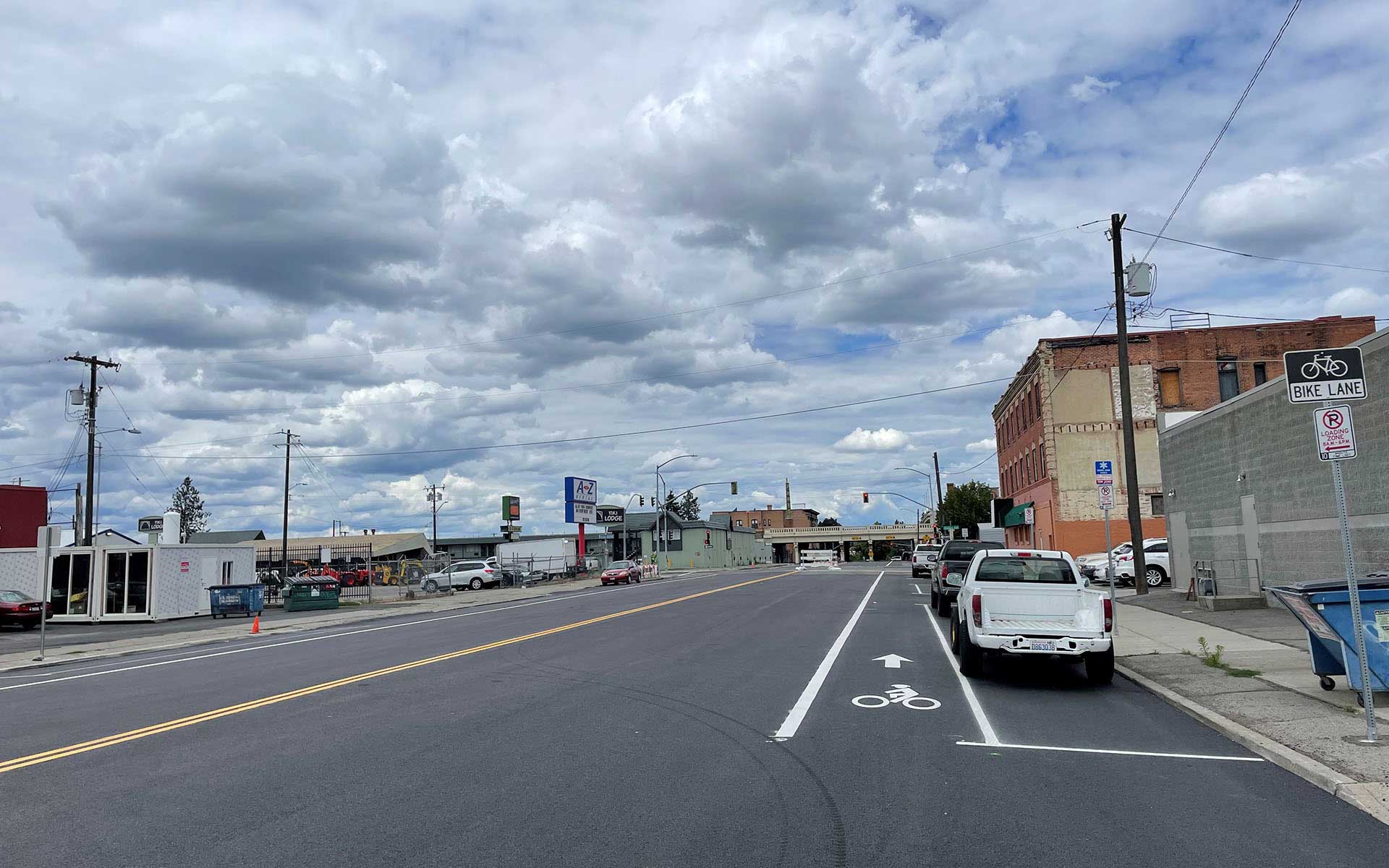 Waiting for Paint to Arrive - City of Spokane, Washington