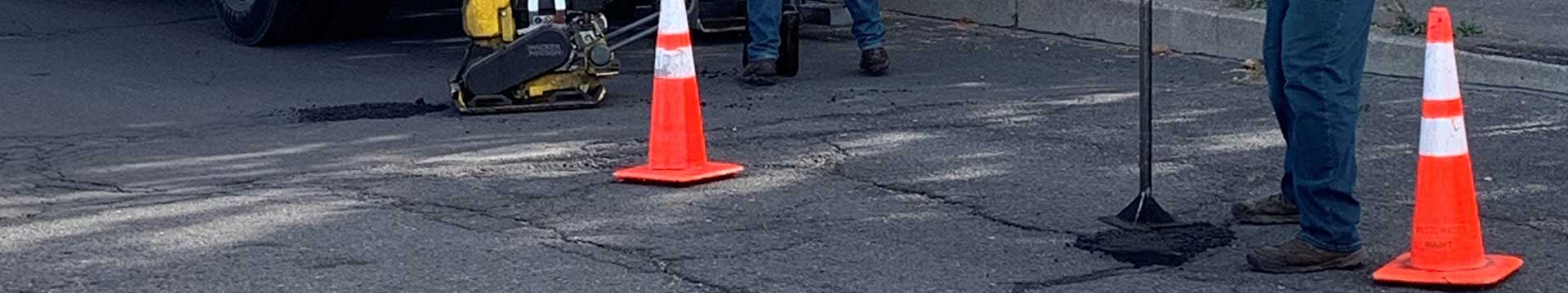 Street Maintenance Pavement Repair - City of Spokane, Washington